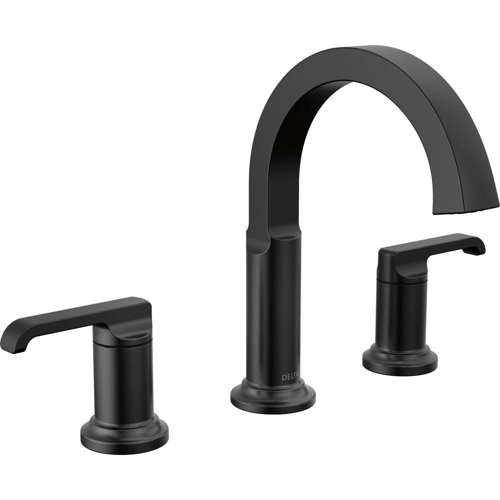Delta Tetra Widespread Bathroom Faucet with Two Handles