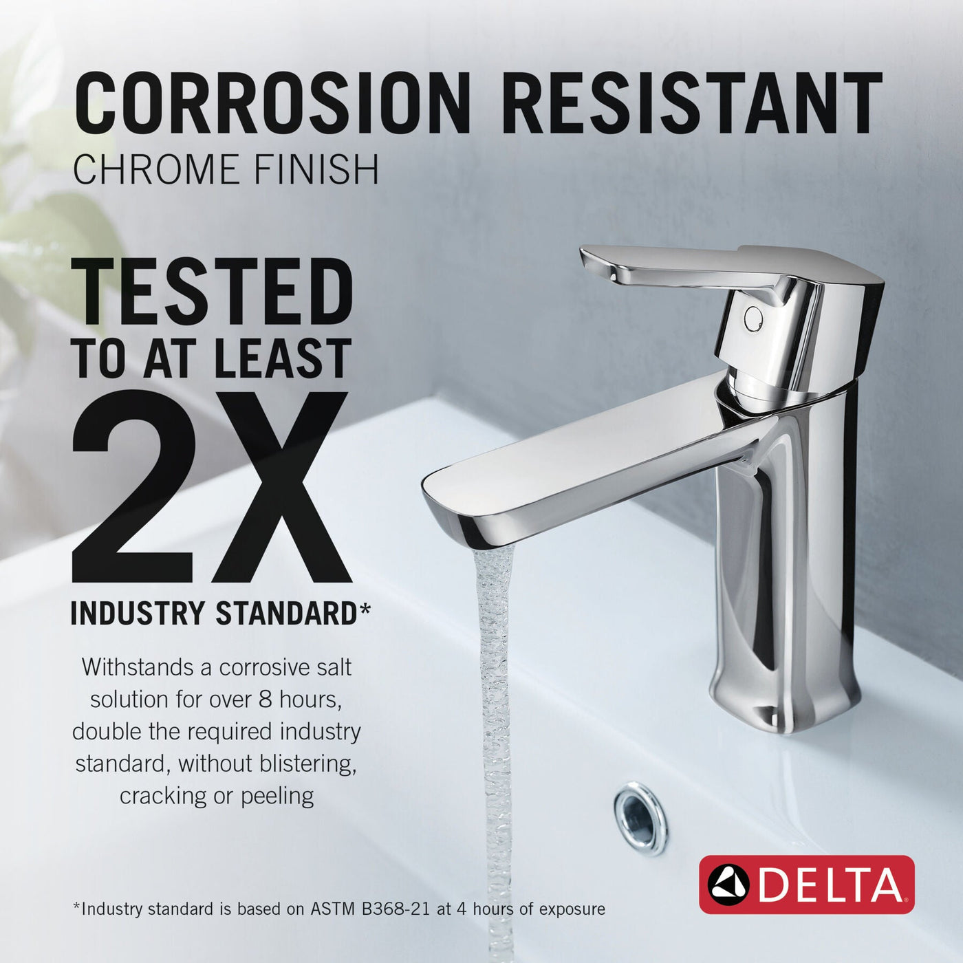 Delta Modern Single Handle Project-Pack Bathroom Faucet - 581LF