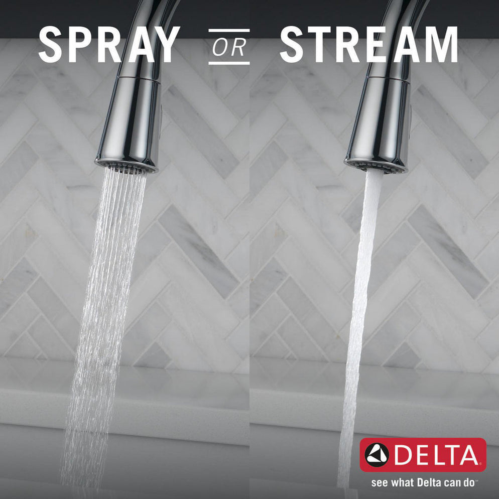 Delta Westville Single Handle Pull Down Kitchen Faucet