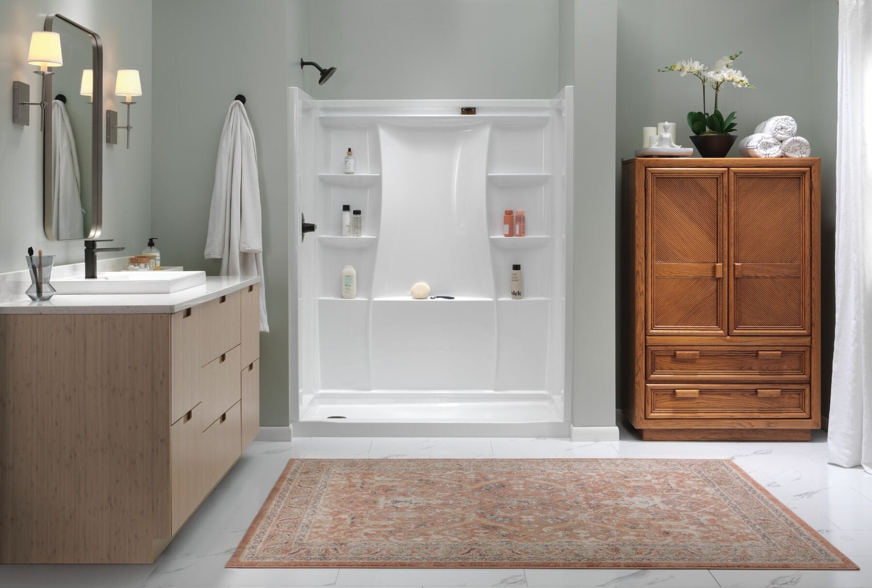 Delta Modern Single Handle Project-Pack Bathroom Faucet - 581LF