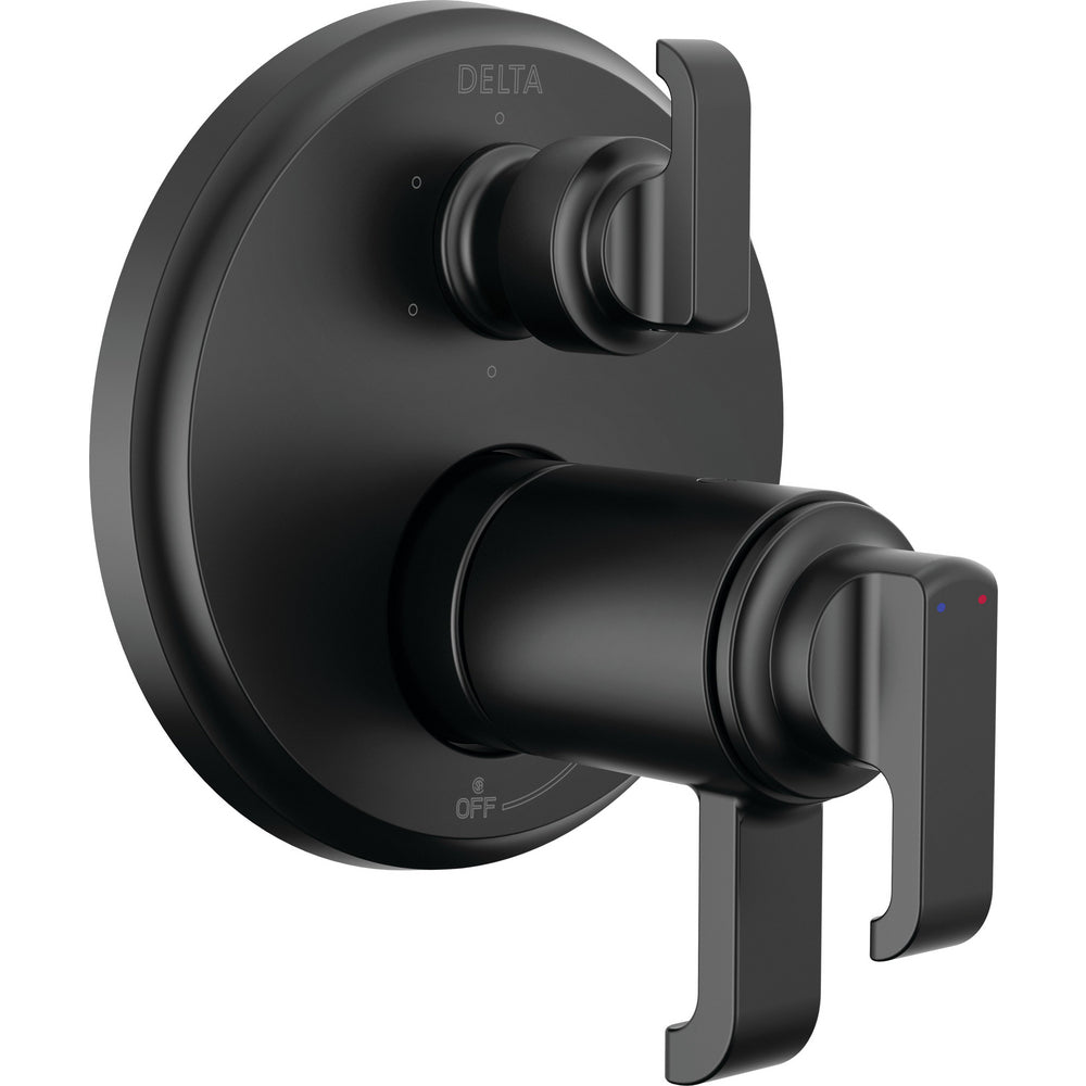 Delta Tetra TempAssure 17T Series Integrated Diverter Trim with 6 Sett