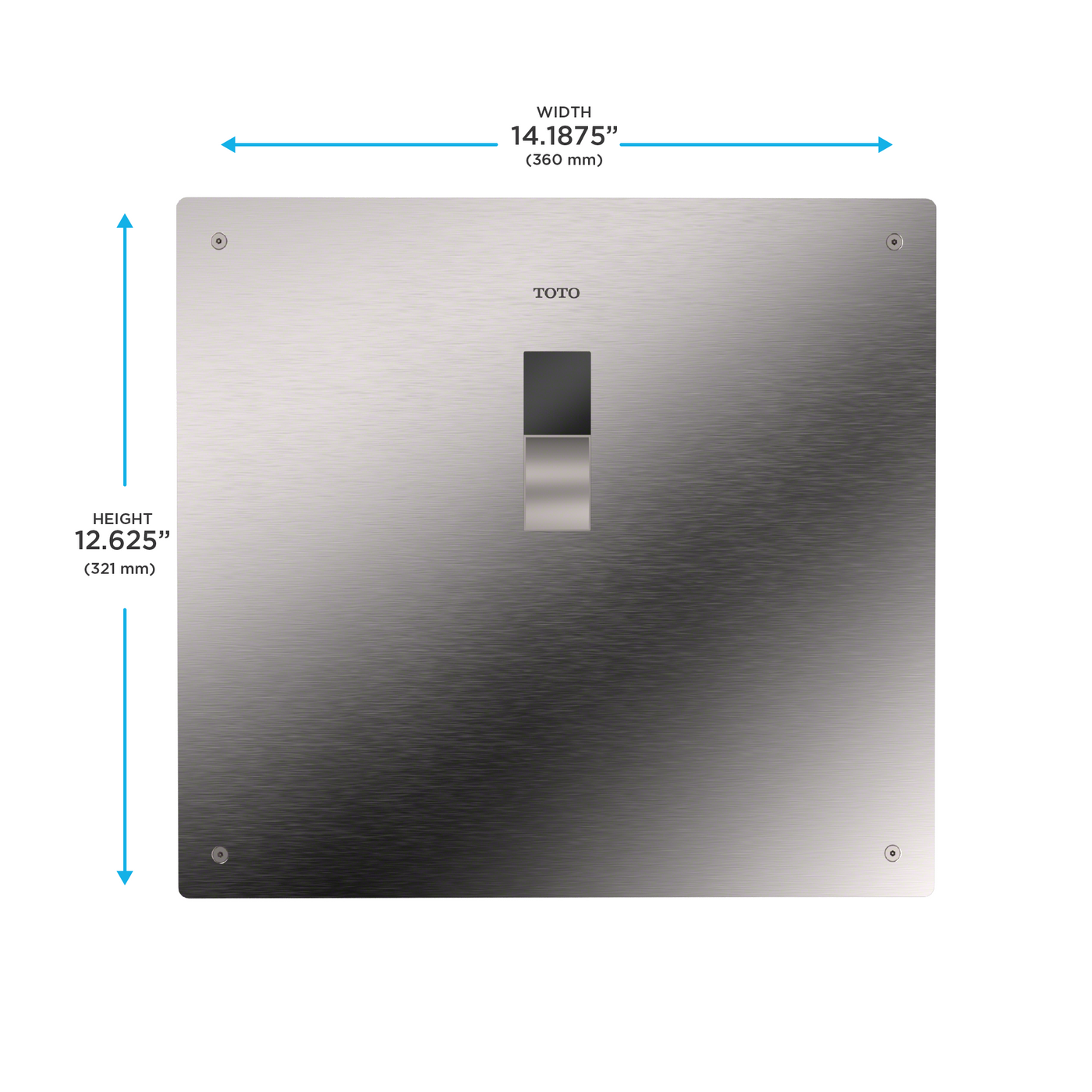Toto Ecopower Touchless 1.6 GPF Concealed Toilet Flushometer Valve For