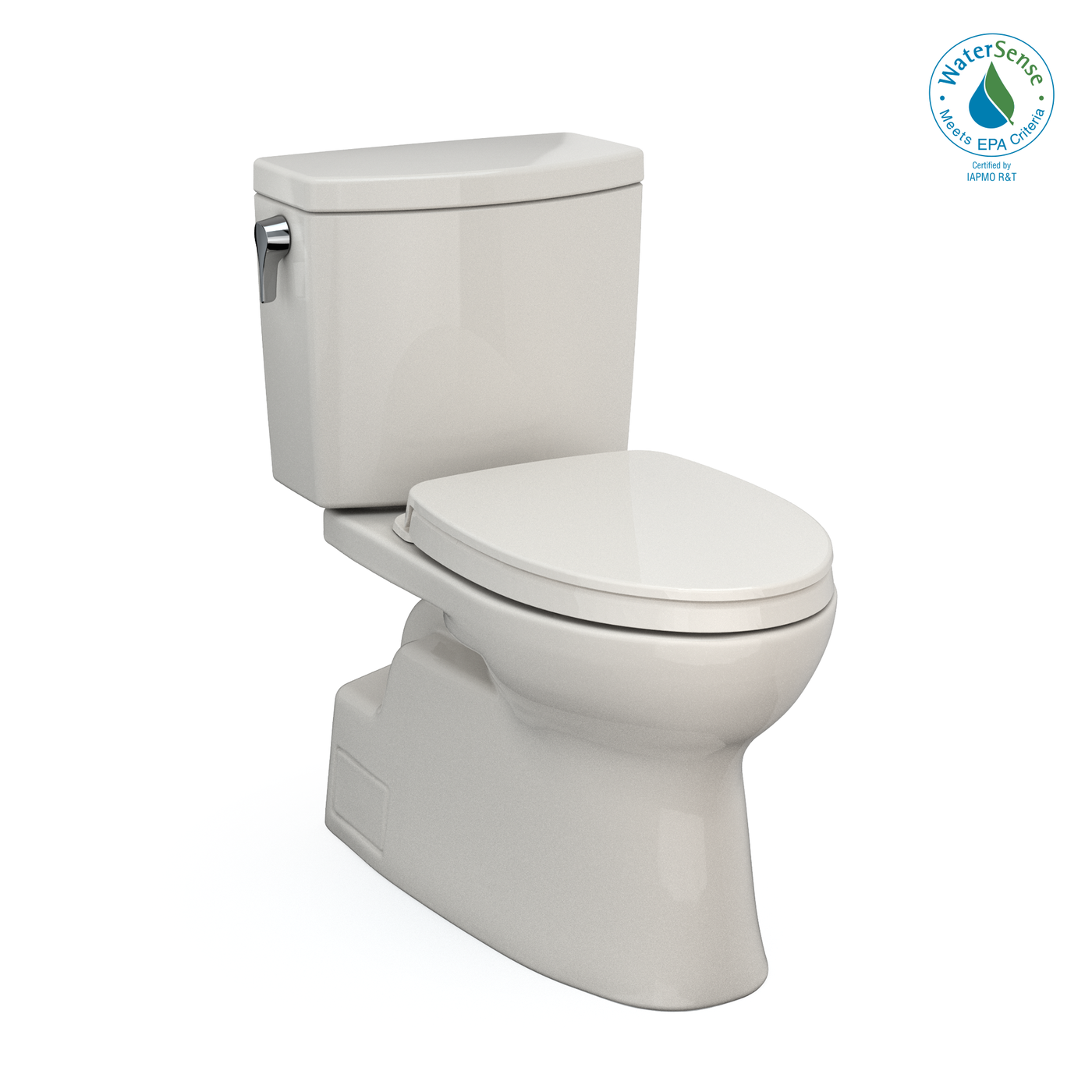 Toto Vespin II 1G Two Piece Elongated 1.0 GPF Universal Height Toilet