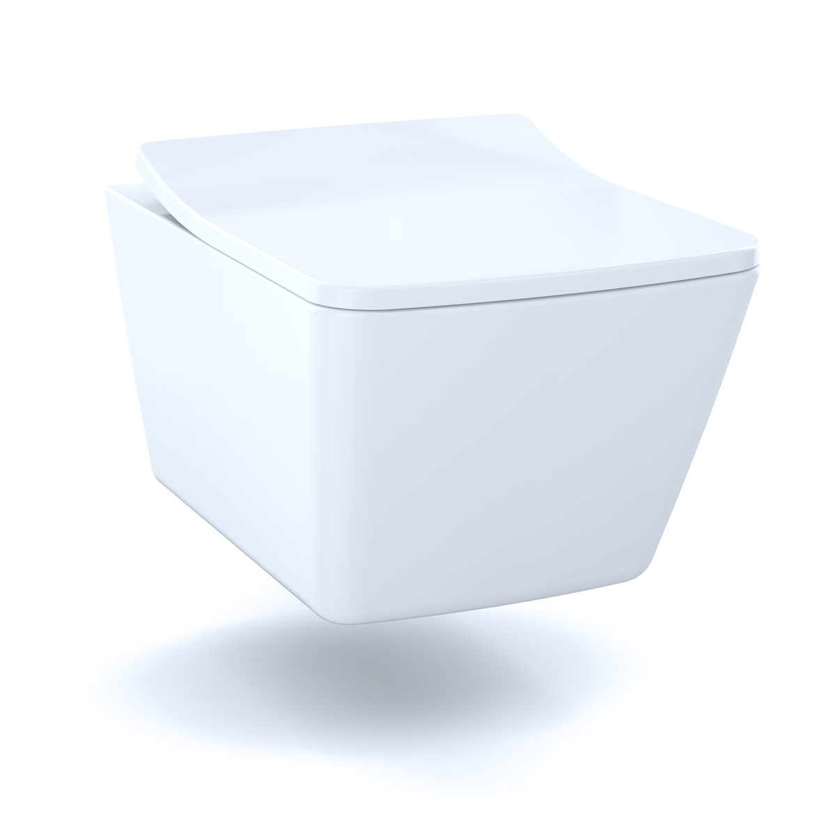 Toto Sp Wall Hung Contemporary Square Shape Dual Flush 1.28 and 0.9 GP