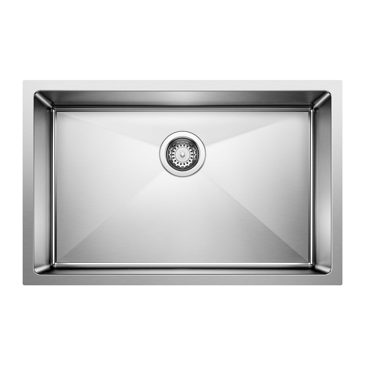 Blanco Quatrus R15 28" Single Bowl Undermount Stainless Steel Kitchen